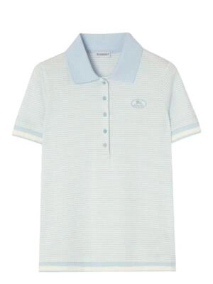 BURBERRY Burberry Striped Cotton Polo Shirt