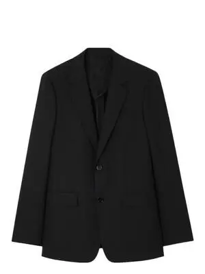 Burberry Wool Bond Tailored Jacket - Black