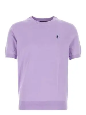 Polo Ralph Lauren Lilac Cotton Sweater - Purple