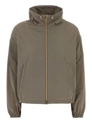 Herno Polyester Windbreaker Jacket - Grey
