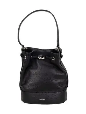 ZANELLATO Drawstring Bucket Bag - Black