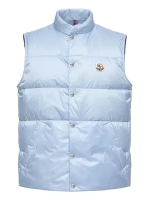 Moncler Tuquerouye Down Vest - Light Blue