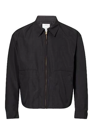 Visvim Somer Swing Wool And Silk Jacket - Black