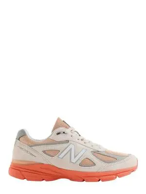 NEW BALANCE New Balance 990v4 Lace-Up Sneakers Nude