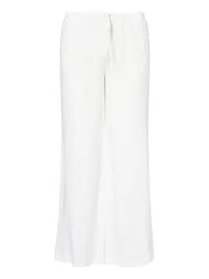 TALA We Are Tala Straight-Leg Drawstring Linen-Blend Trousers