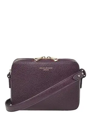 ASPINAL OF LONDON Camera Grained Leather Cross-body Bag - Fig