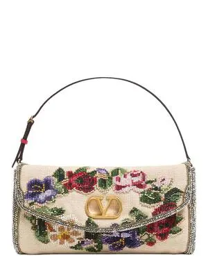 VALENTINO VALENTINO GARAVANI Embroidered Shoulder Bag