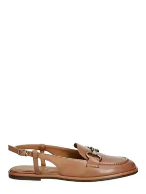 Marc O'polo Horsebit Slingback Loafers - Neutrals