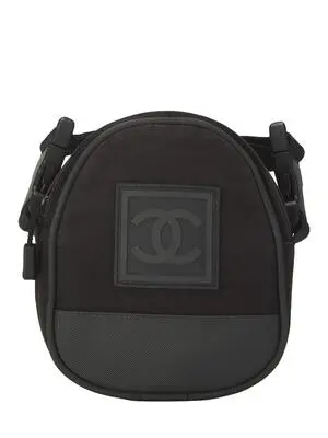Chanel Sportline Canvas Crossbody Bag - Grey