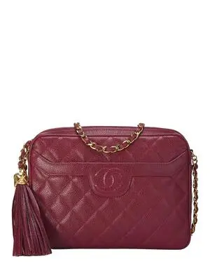 Chanel Caviar Pocket Camera Bag - Red