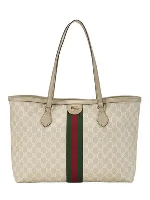 Gucci Ophidia Gg Supreme Canvas Tote - Beige