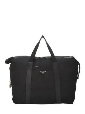 Prada Nylon Duffle Bag - Black