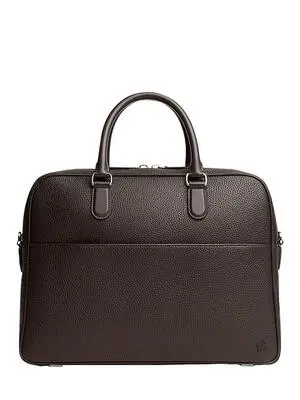 CARL FRIEDRIK Dunloe Briefcase - Chocolate
