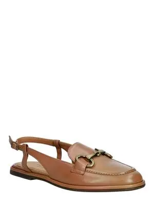 Marc O'polo Horsebit Slingback Loafers - Neutrals