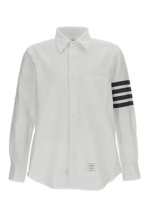 Thom Browne Thom Browne Men Straight Fit B/D L/S Shirt In Engineered 4 Bar Oxford Multicolor