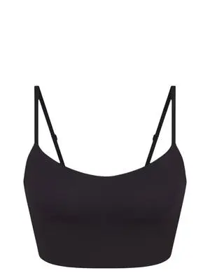 Nike Nike X SKIMS Matte Cami Longline Bra Obsidian