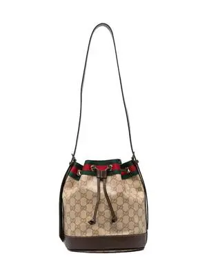 Gucci GUCCI Monogram Bucket Bag Multicolor