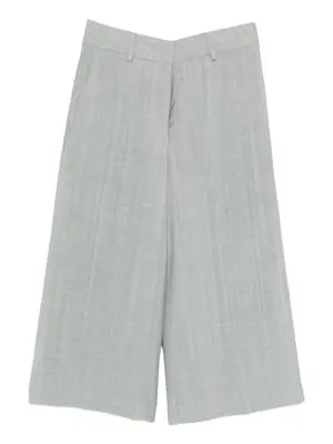 FORTE_FORTE Tailored Cropped Pants - Gray