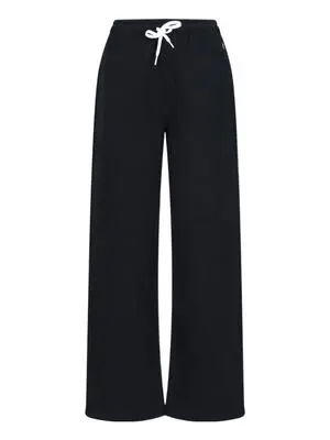 Polo Ralph Lauren Wide Leg Drawstring Sweatpants - Black