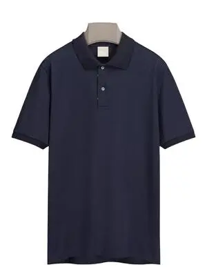 Dior Regimental Polo Shirt, Regular Fit - Blue