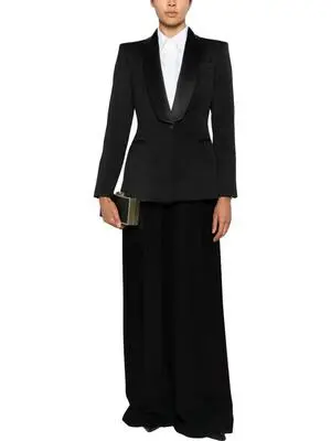 Brunello Cucinelli Shawl Lapel Jacket - Black