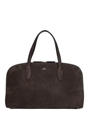 TOTEME TOTEME Sculptural Suede Day Tote Bag Multicolor