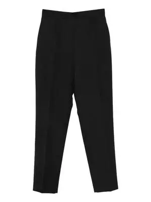 THE ROW Tailored Trousers With Pressed Creases - Black