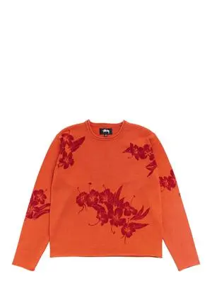 StÜssy Floral Print Pullover - Red