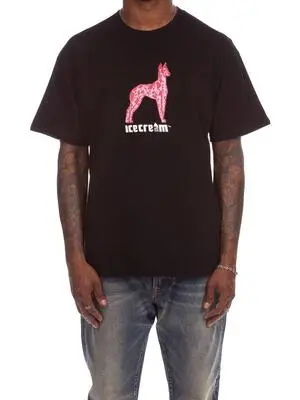 ICECREAM Fido Graphic T-shirt - Black