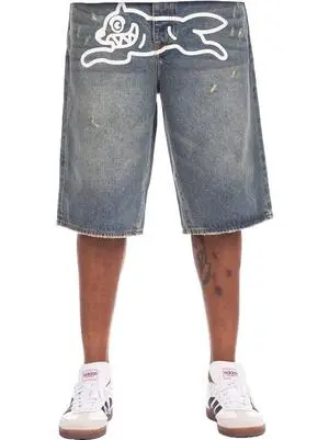ICECREAM Baskin Denim Short - Blue Fudge