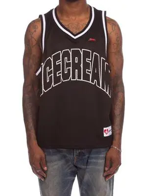 ICECREAM ICECREAM "Drumstick" Mesh Tank Black