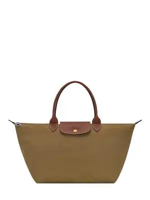 Longchamp Le Pliage Original Nylon Top Handle Bag - Olive