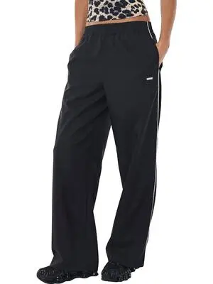 P.E Nation Paradiso Wide Leg Performance Pants - Black