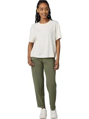 KNOWN SUPPLY Known Supply Relaxed Organic Cotton T-Shirt Stone