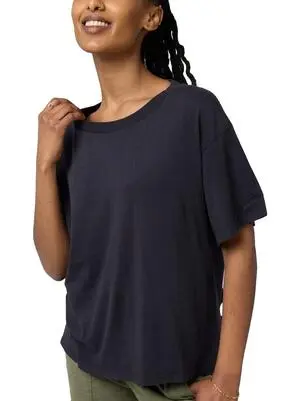 KNOWN SUPPLY Known Supply Relaxed Organic Cotton T-Shirt Washed Black
