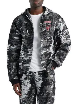 VERYRARE Devil Slayer Graphic Cotton Hoodie - Black