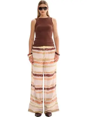 NELBLU SWIMWEAR Kenny Top By Nelblu Swimwear Maroon