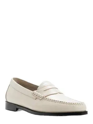 G.H.BASS G.h. Bass Whitney Weejuns Penny Loafer - Cream