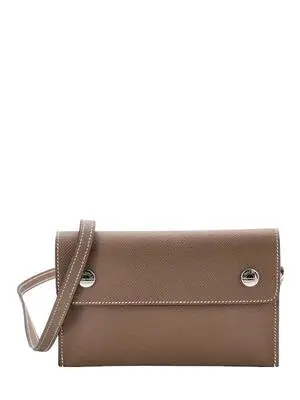 Hermès Hermesnap Wallet Bag Epsom - Grey