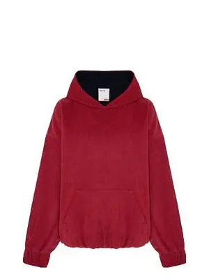 PCFG Pure Cotton Hooded Sweatshirt - Red