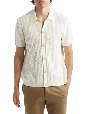 VINCE Vince Short Sleeve Cardigan