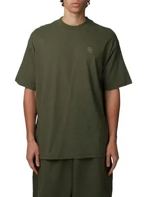 GOOD FOR NOTHING Oversized Halftone T-shirt - Green