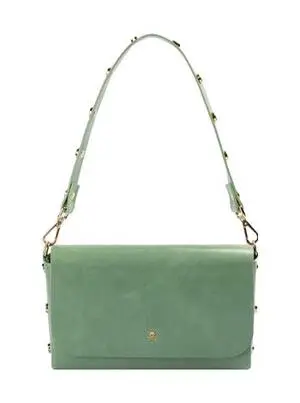 SCALPERS Mini Leather Studs Bag - Mint