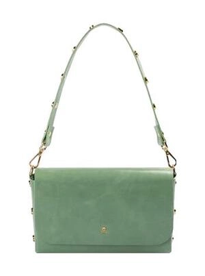SCALPERS Scalpers Mini Leather Studded Bag Mint