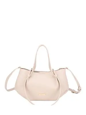 MALI + LILI Mini Lou Lou Vegan Leather Tote - Beige