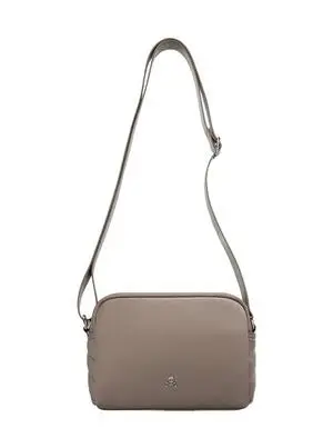 SCALPERS Padded Crossbody Mini Bag - Taupe