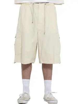 JADED LONDON Oversize Cargo Shorts - Ecru