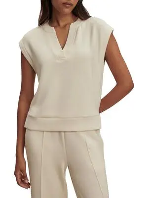 Varley Delphi V-neck Tank With Cap Sleeves - Pristine
