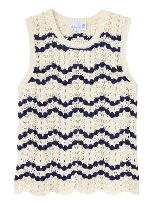 CARTOLINA Northport Knit Tank - Blue