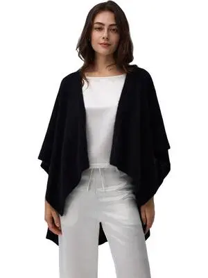 JUANA JUANA Cashmere Cape Black